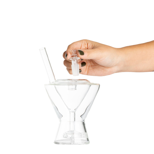 Grav Martini Glass Bubbler