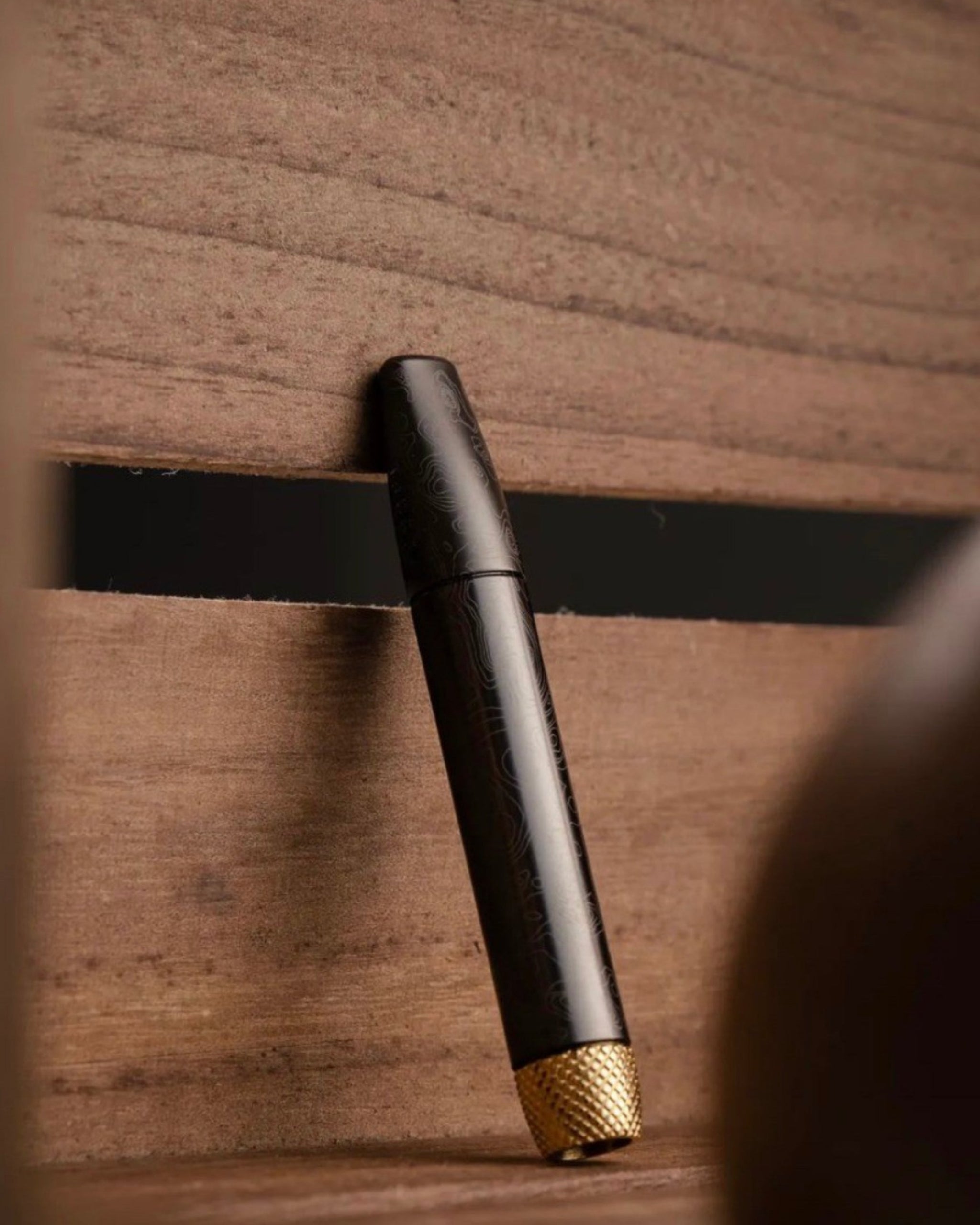 Vessel Helix Dry Herb Innovative One-Hitter (Gunmetal, Onyx, Rose Gold)